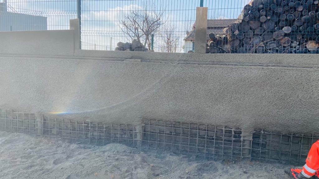 Paroi micro-berlinoise - Stabilisation Protection