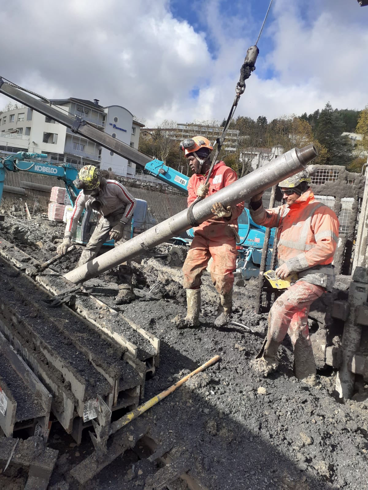 Paroi micro-berlinoise - Stabilisation Protection