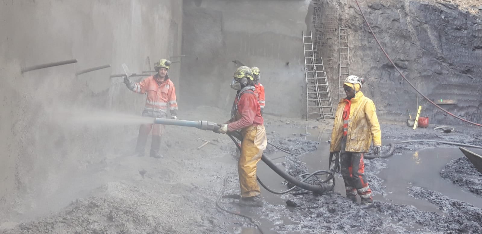 Paroi micro-berlinoise - Stabilisation Protection