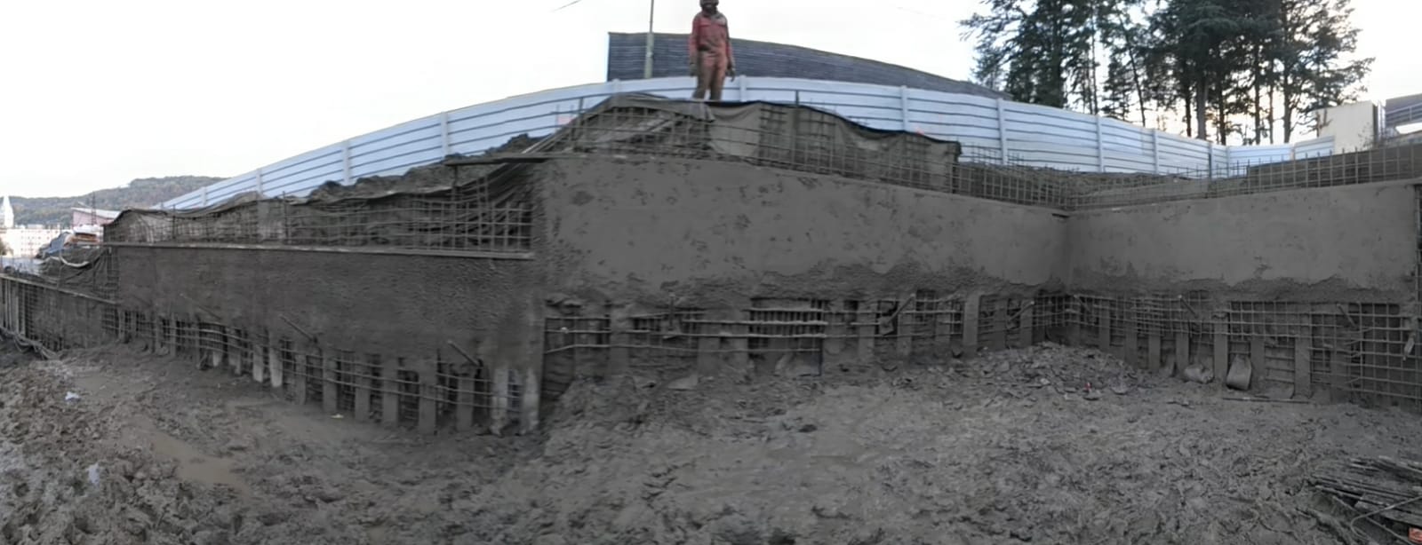 Paroi micro-berlinoise - Stabilisation Protection