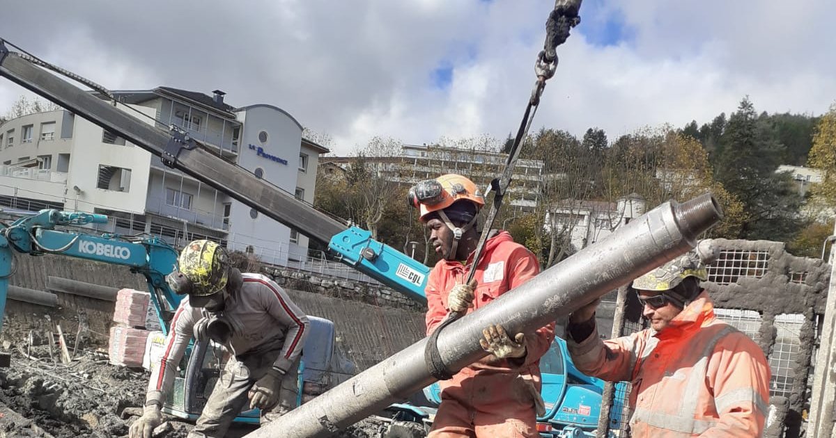 Paroi micro-berlinoise - Stabilisation Protection