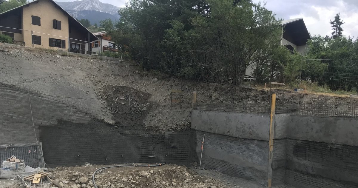 Permanent and temporary retaining walls - Stabilisation Protection