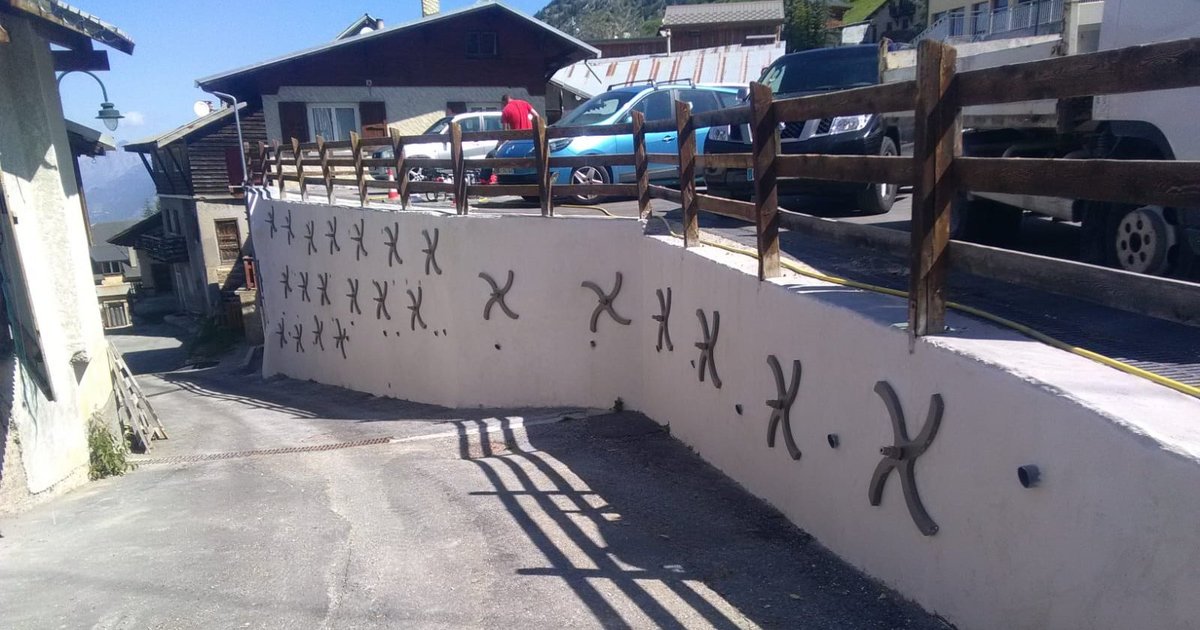 Croix de Saint André - Stabilisation Protection